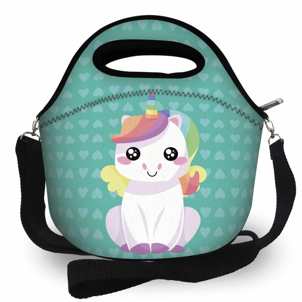Lancheira Térmica em Neoprene – ISOPRENE – Unicórnio Bebê – Loja ...